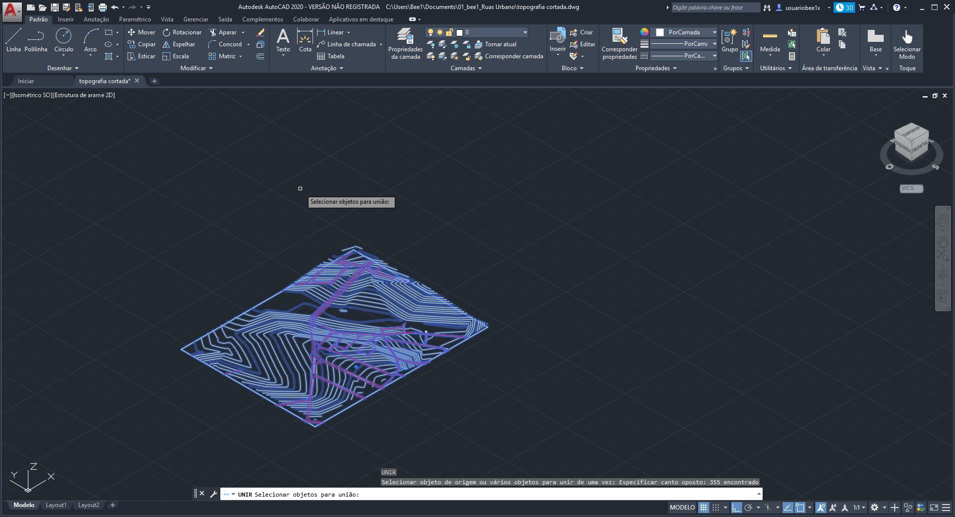 Como preparar layout de ruas no CAD para usar como topografia no Revit ... Como preparar layout de ruas no CAD para usar como topografia no Revit ...